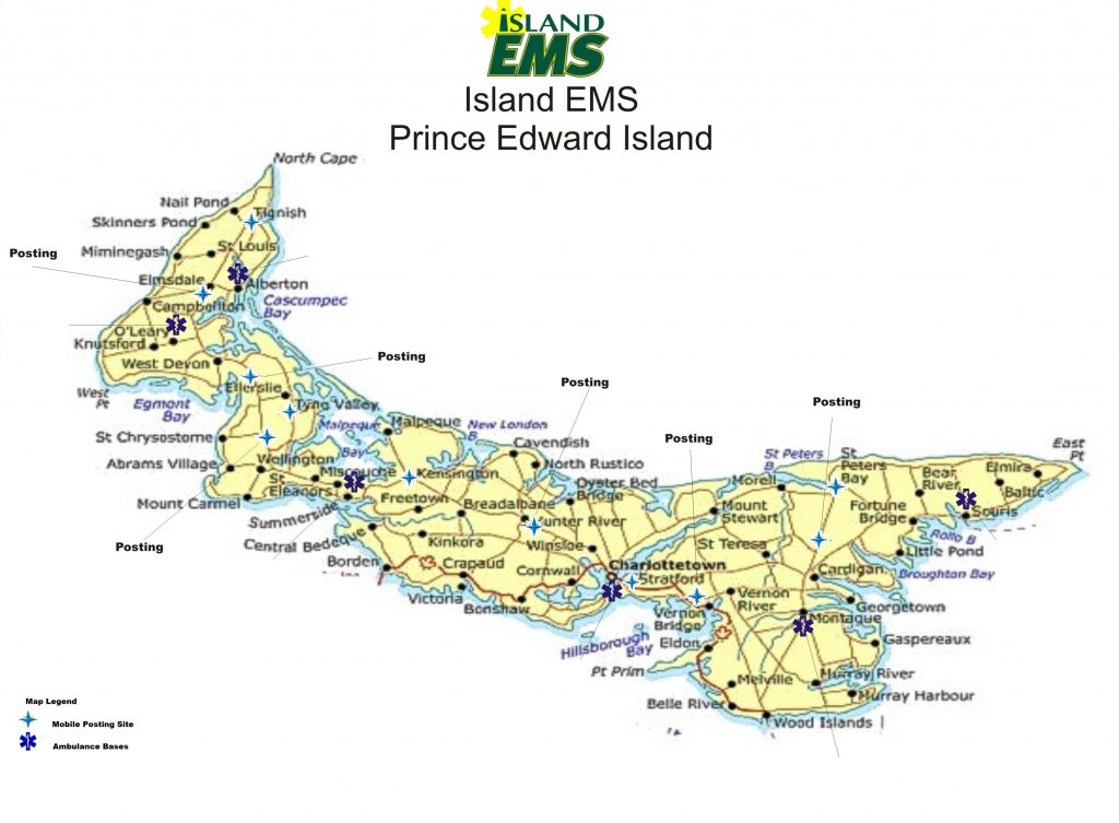Locations Map - Island EMS